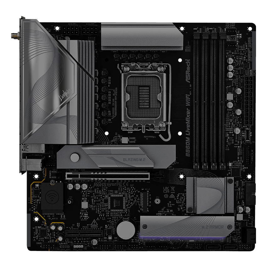 ASRock > B860M LiveMixer WiFi