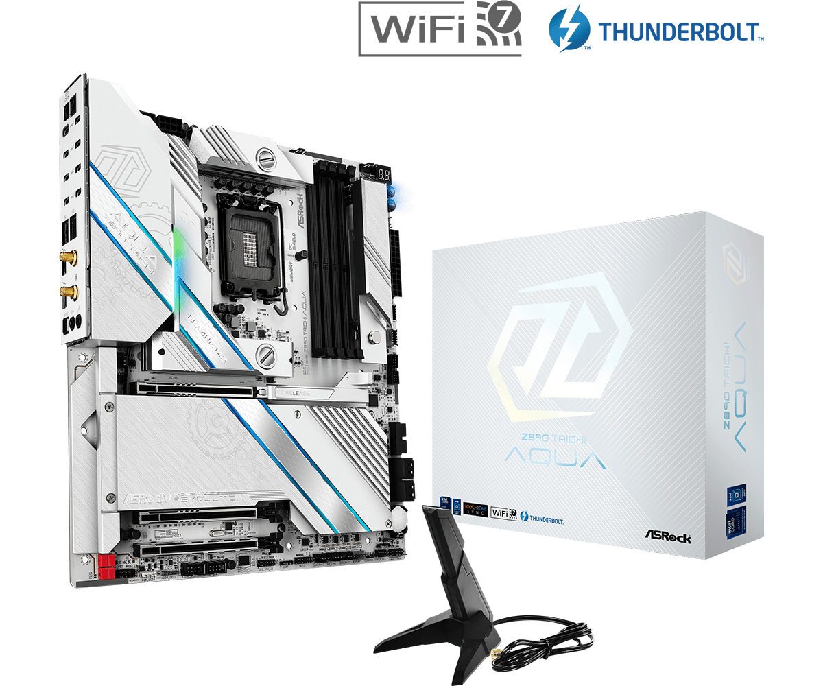 华擎科技 > Z890 太极 AQUA